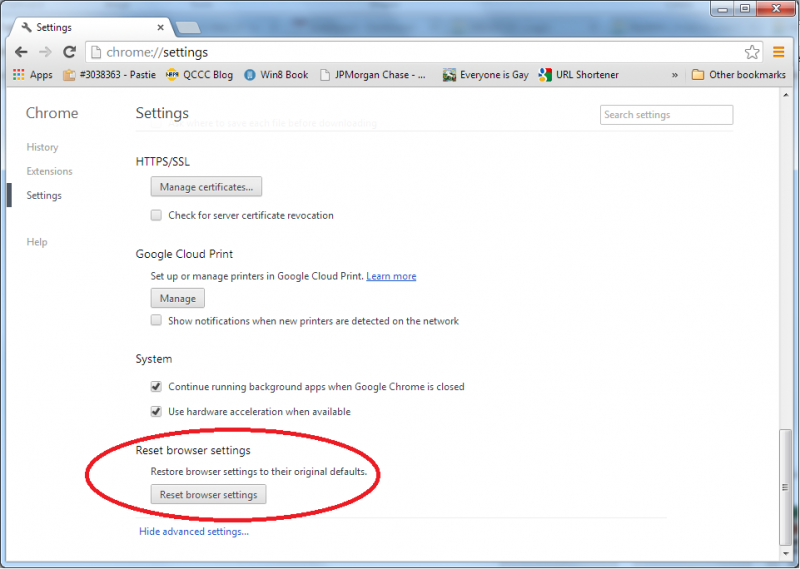 Resetting Your Internet Browser IT Services